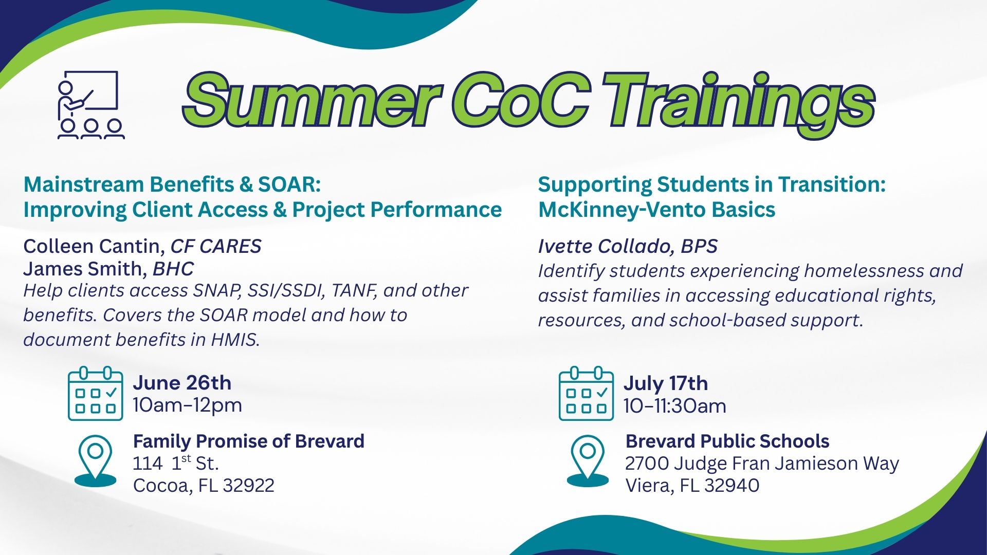Join the CoC - Brevard Homeless Coalition